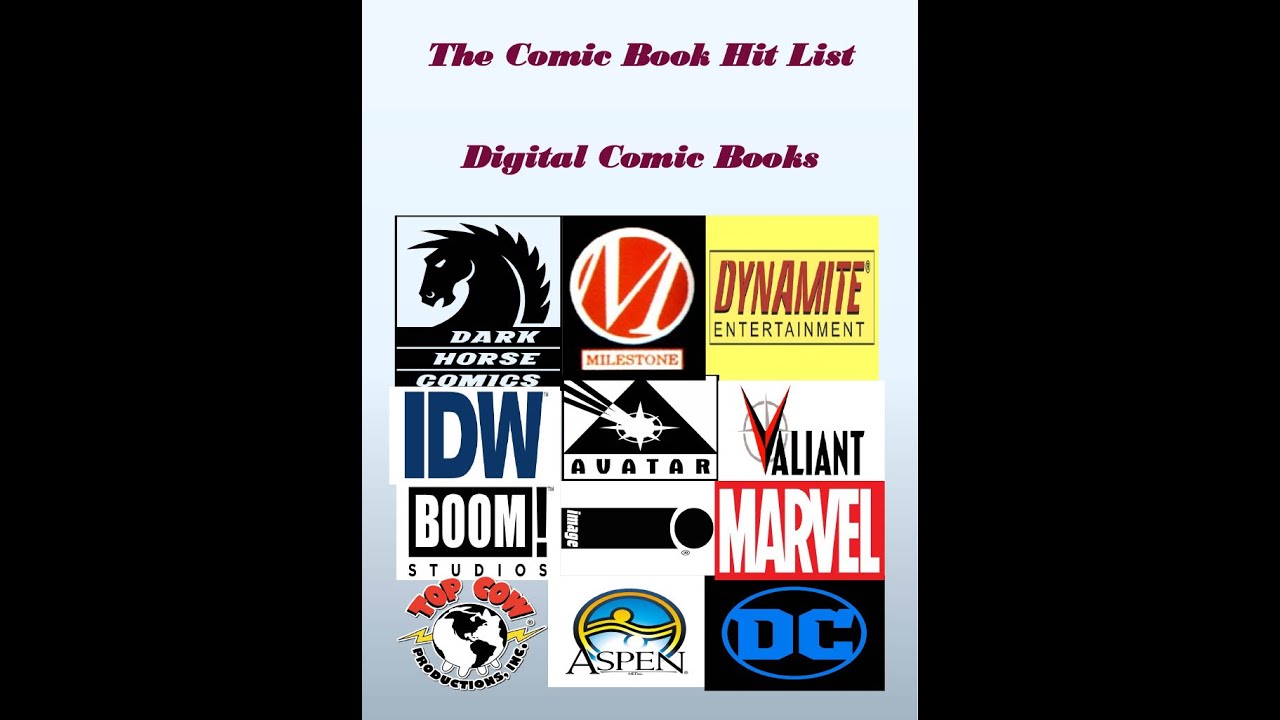 The Comic Book Hit List | Future of Digital Comics - YouTube