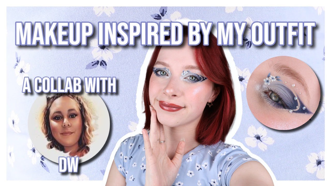 Makeup Inspired by My Outfit || Collab with @dubsbeautydiary - YouTube
