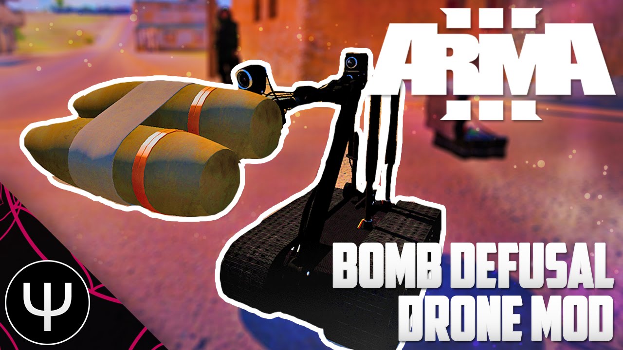 ARMA 3 — Bomb Defusal Drone Mod! - YouTube