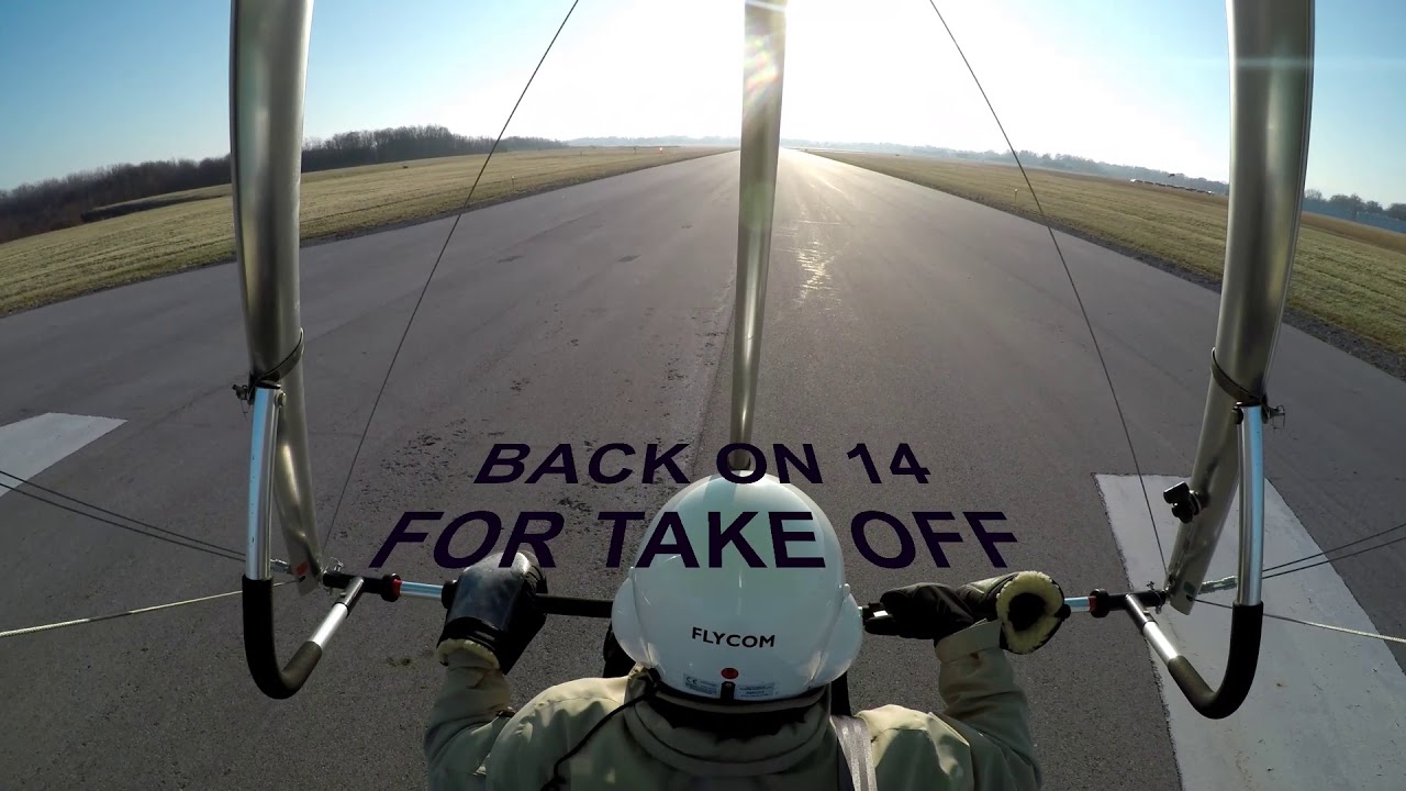 First Flight As A New Pilot Flexwing/Weight Shift Control - YouTube