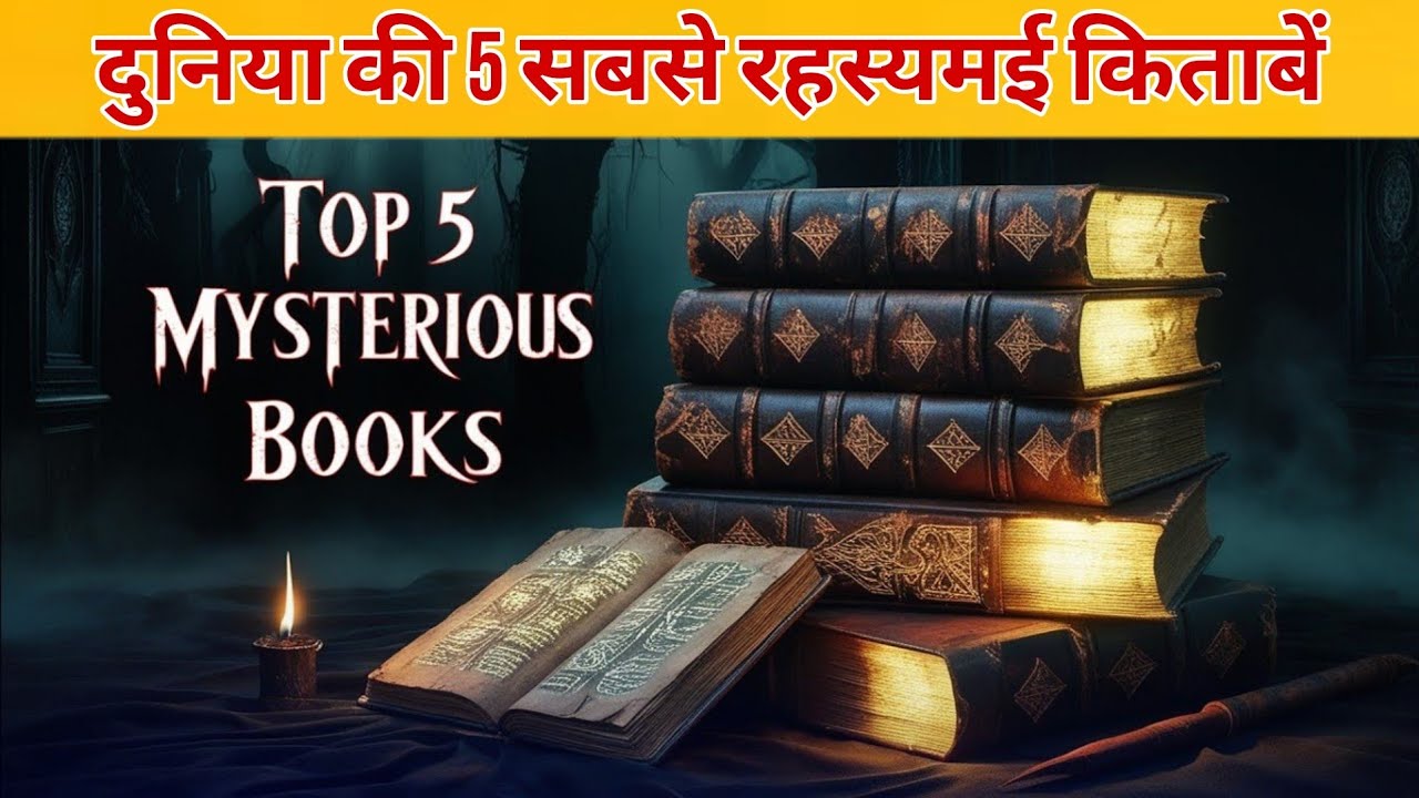 Top 5 Mysterious Books of The World - YouTube