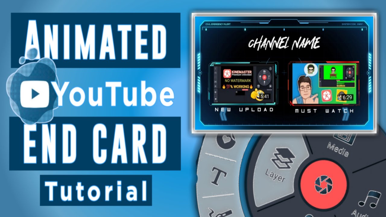 How to make Animated Youtube End Card (Free & Easy Tutorial) | Pots RT ...