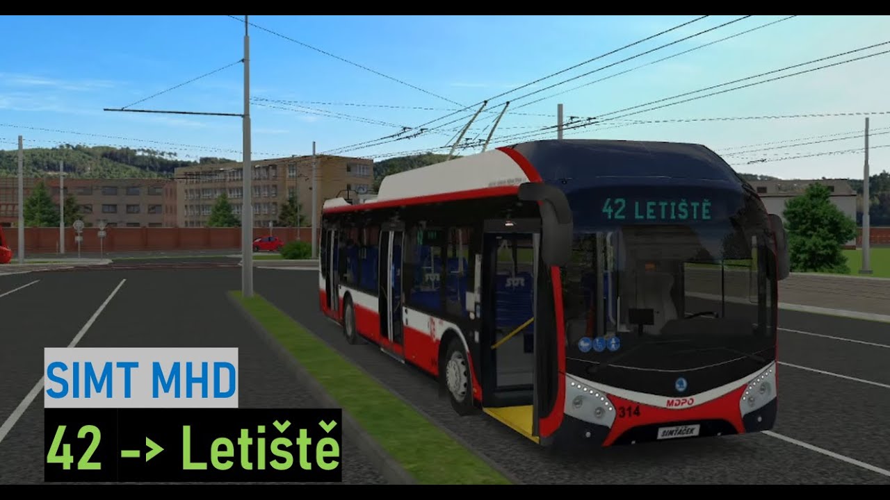 Just GamePlay | SIMT MHD | 42 - Letiště - YouTube