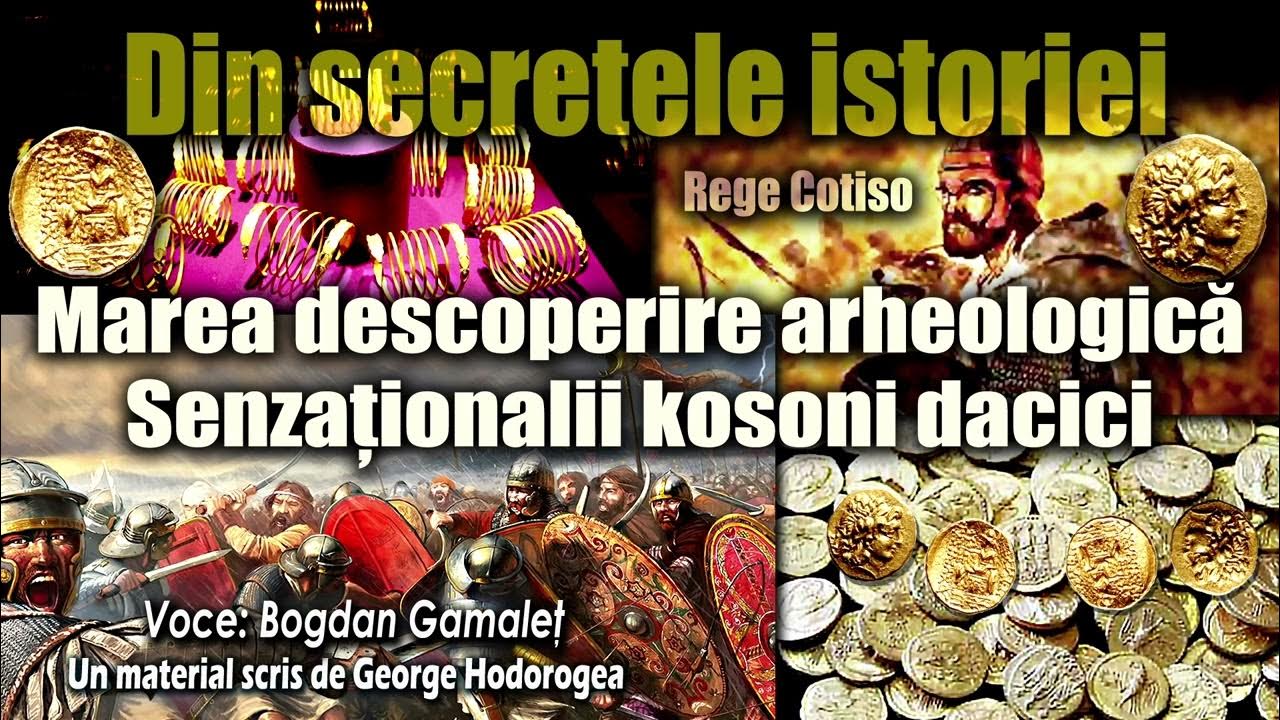 Marea descoperire arheologica * Senzationalii kosoni dacici * Din secretele istoriei - YouTube