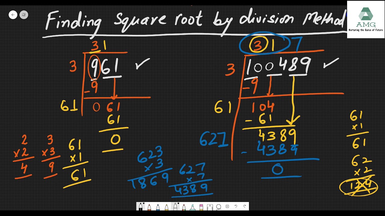 Square Root Division Method YouTube square-root-division-method-youtube