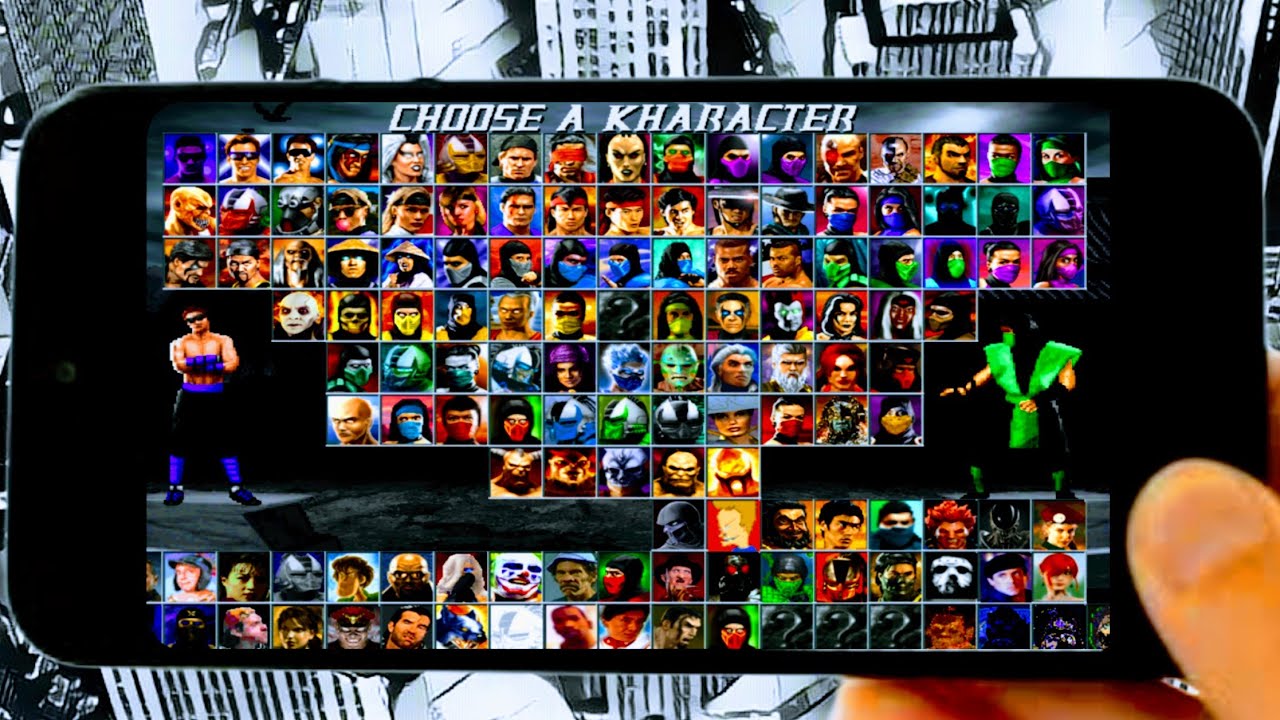 Mortal kombat project ultra 1.1 android - YouTube