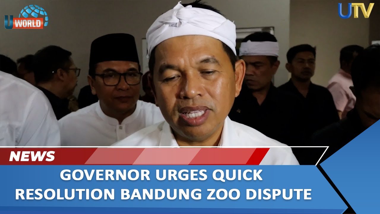Governor Urges Quick Resolution Bandung Zoo Dispute | U WORLD | UTV - YouTube