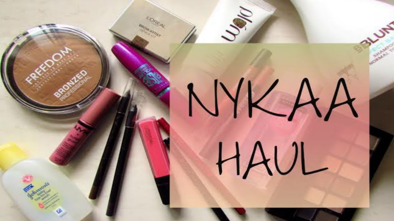 Nykaa shopping haul | I tried different products from nykaa| Kanak ...