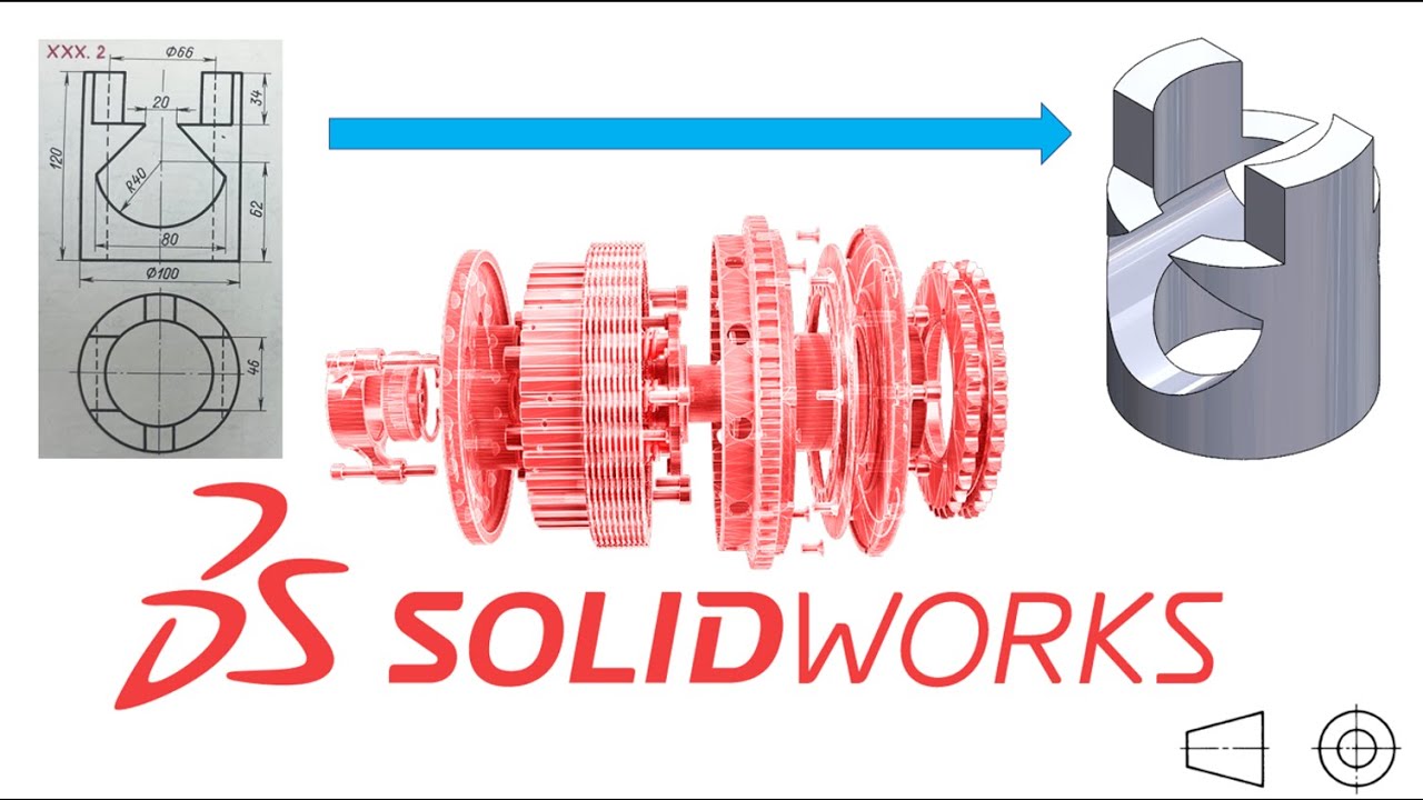 Solidworks Introduction Cylinder Ухагдсан цилиндр биет байгуулах нь