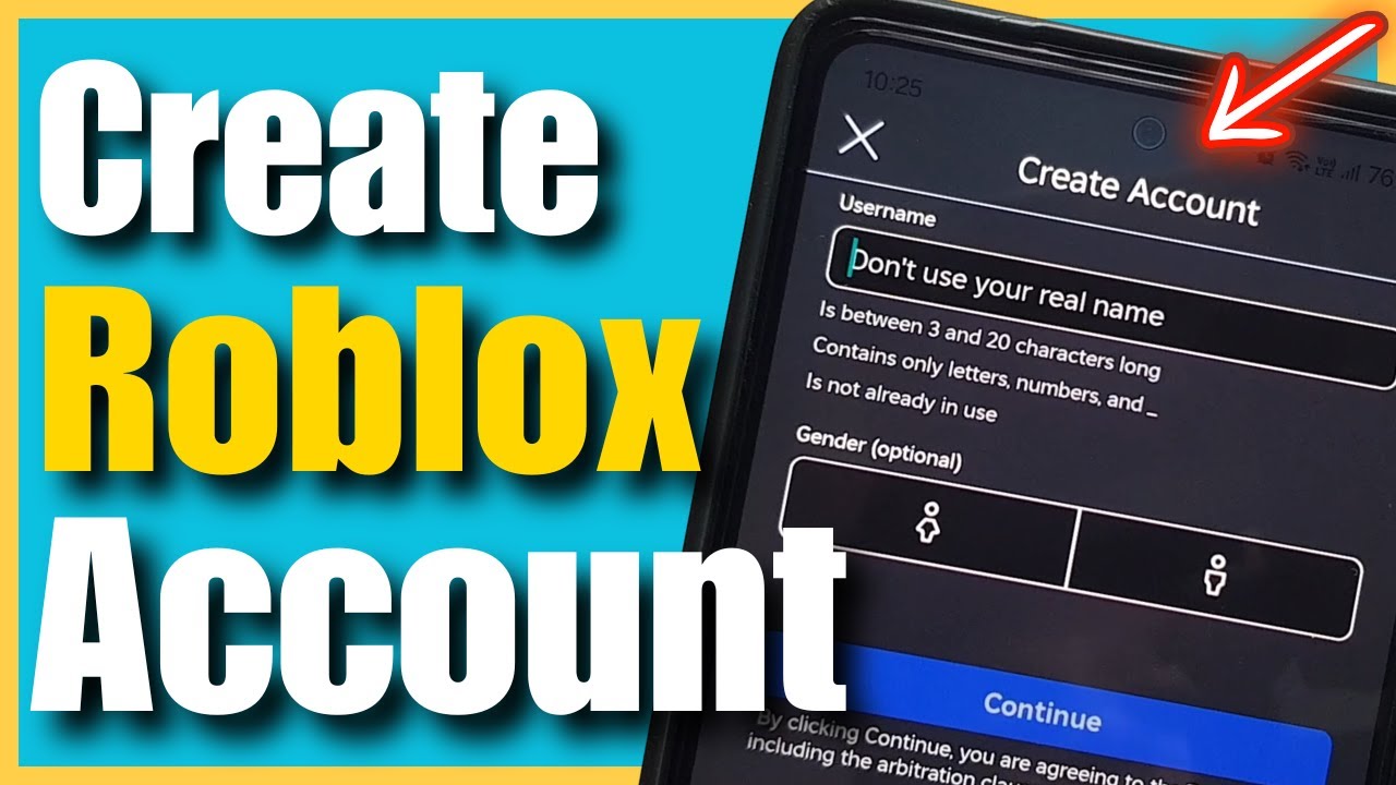 How to Create Roblox Account in 2025 - Step by Step Guide for Beginners ...