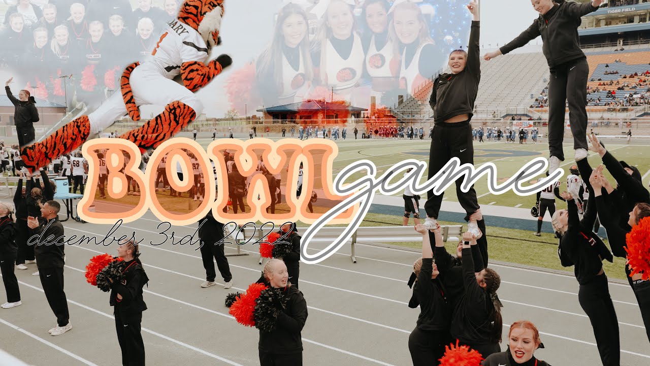 COLLEGE CHEER GAME-DAY! bowl game w/ east central university - YouTube