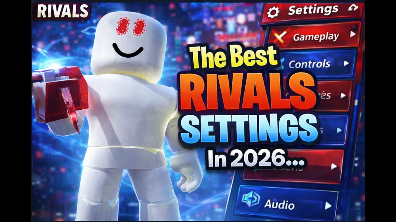 My SECRET Roblox Rivals Settings (Low-End PC + 60Hz) - YouTube