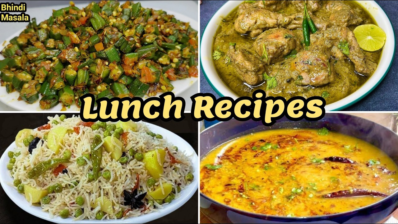 Easy Lunch Recipes by Food Amalgam | Lunch Menu 🍝🥗🍱 - YouTube