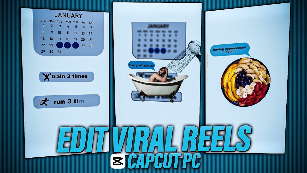How To Edit Simple Viral Reels In CapCut PC | Create Viral Animations ...