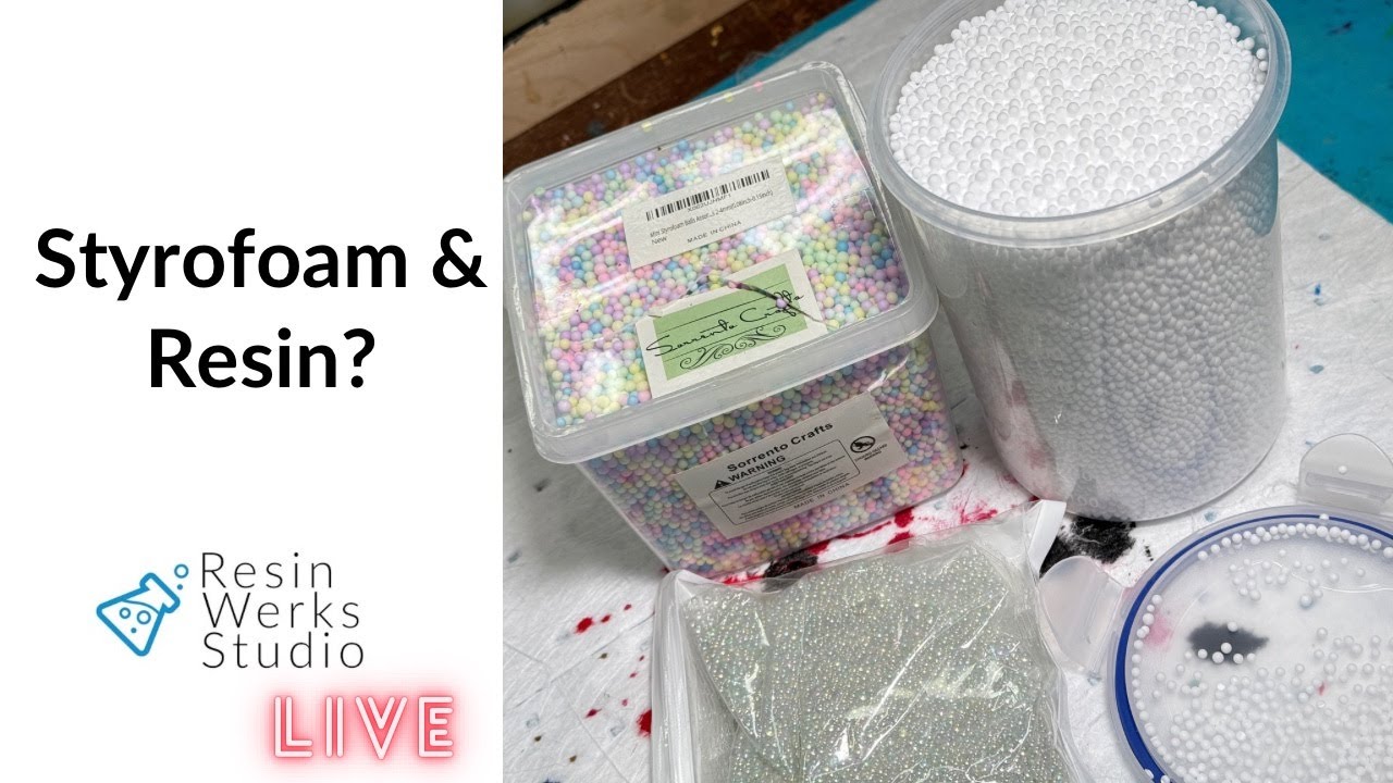 Casting Styrofoam & UV Resin Balls | Episode 325 - YouTube