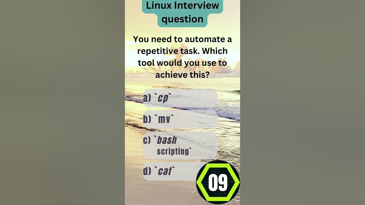 Linux Interview Questions 4 #linuxskills,#linuxcommandline,#linuxinterview,# ...