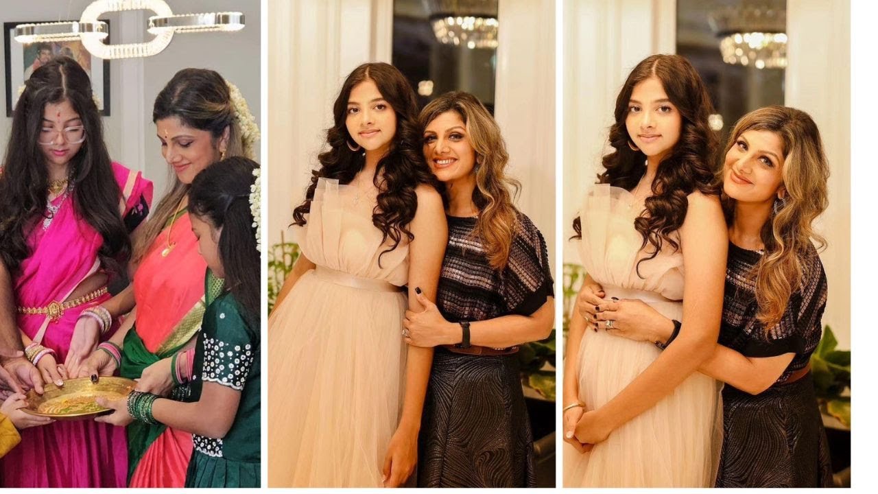 Actress rambha daughter laya 1st அழகிய photoshoot actress rambha ...