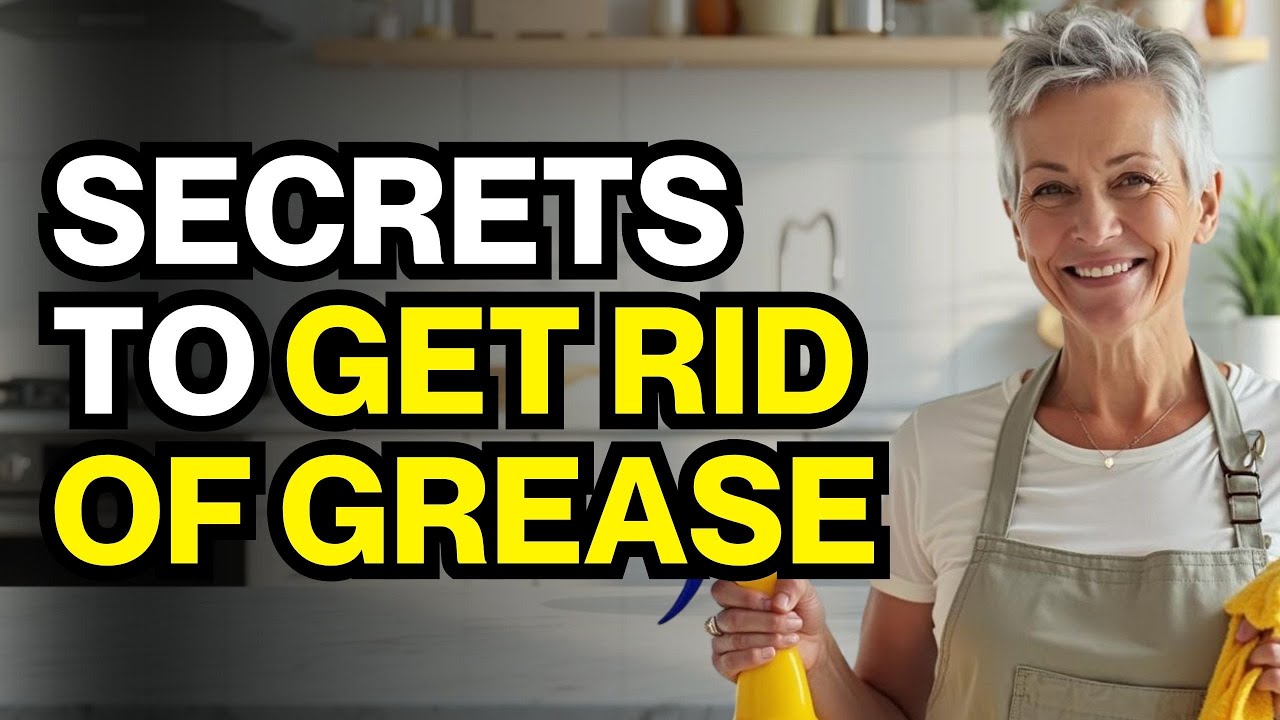 7 Professional Tricks to Remove Grease EASILY - YouTube