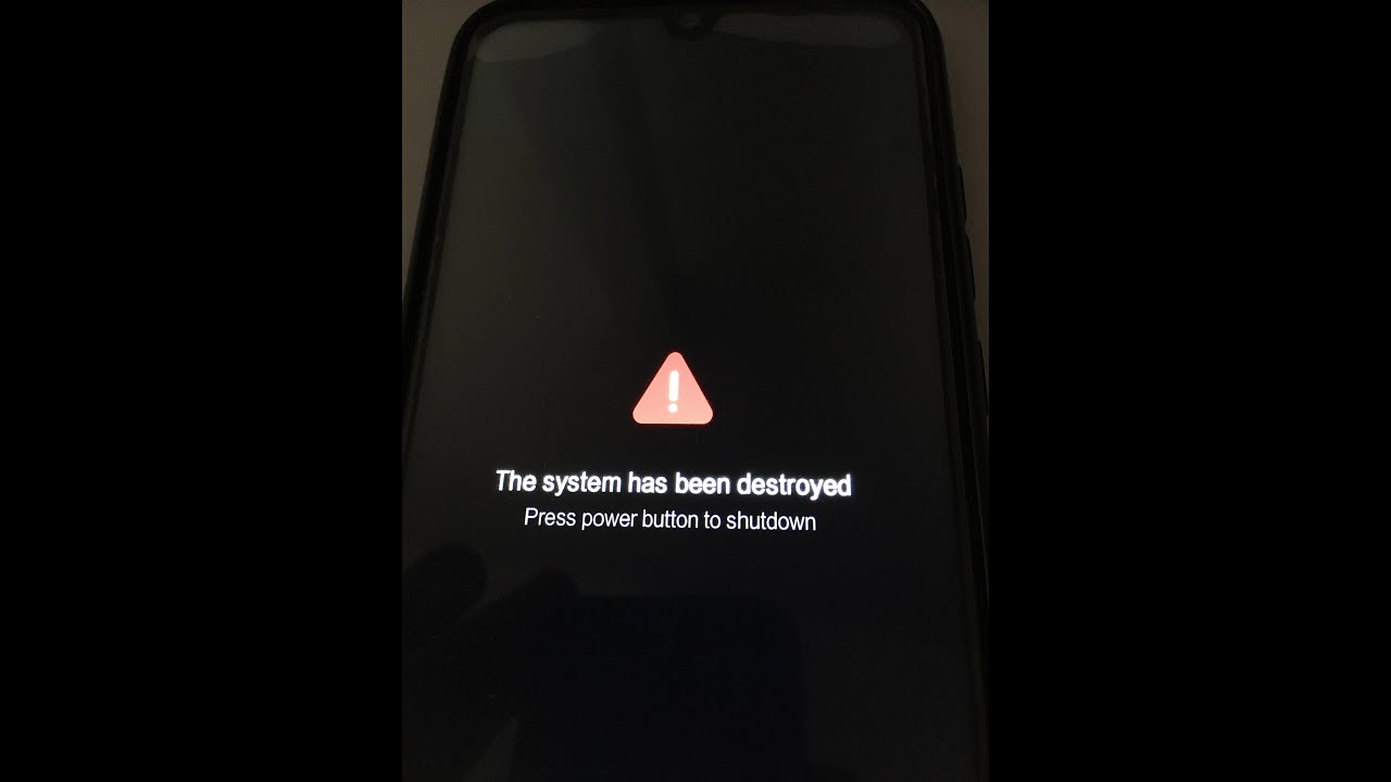 redmi 9 power the system has been destroyed! offline flashing with umt ...