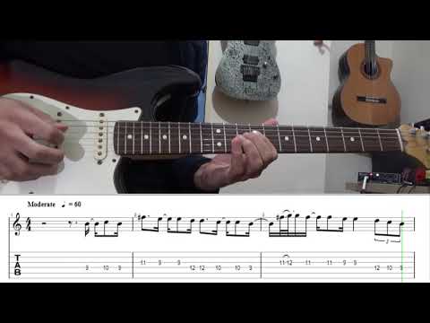 Mor ve Ötesi - Cambaz İntro Solo Tab ( Gitar Dersi )