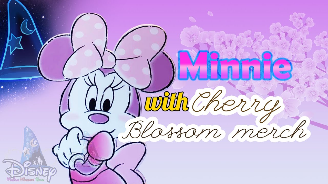 Minnie Mouse with Cherry Blossom themed Merchandise Series at Hong Kong ...
