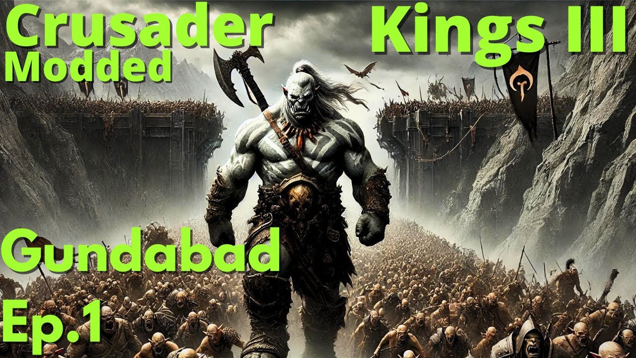 Not Entirely Evil Orcs! CK3 Modded - LotR Mod - Gundabad Ep.1 - YouTube