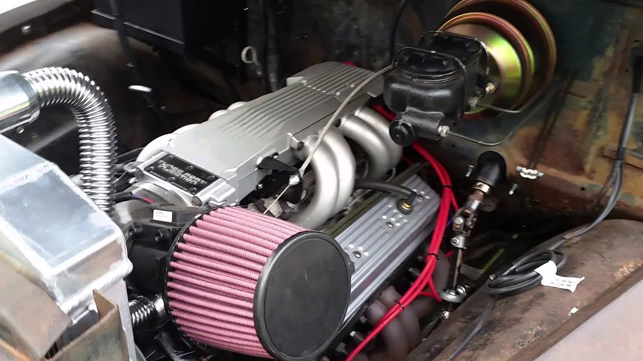 1951 tpi chevy panel van - YouTube