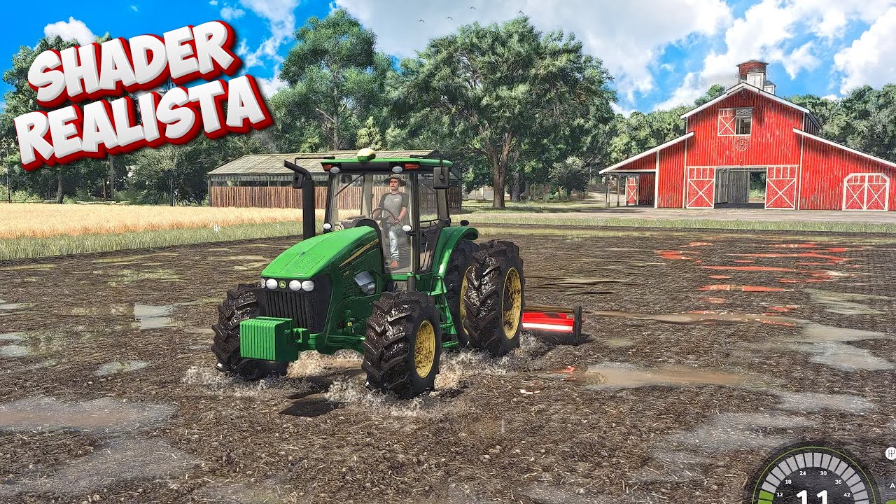 Gráfico realista para farming 25 | Realistic shader fs25 - YouTube