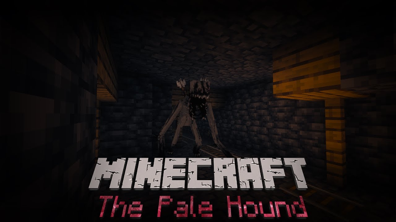 This old MINECRAFT Horror mod got me CRANKING my HOG... The Pale Hound ...