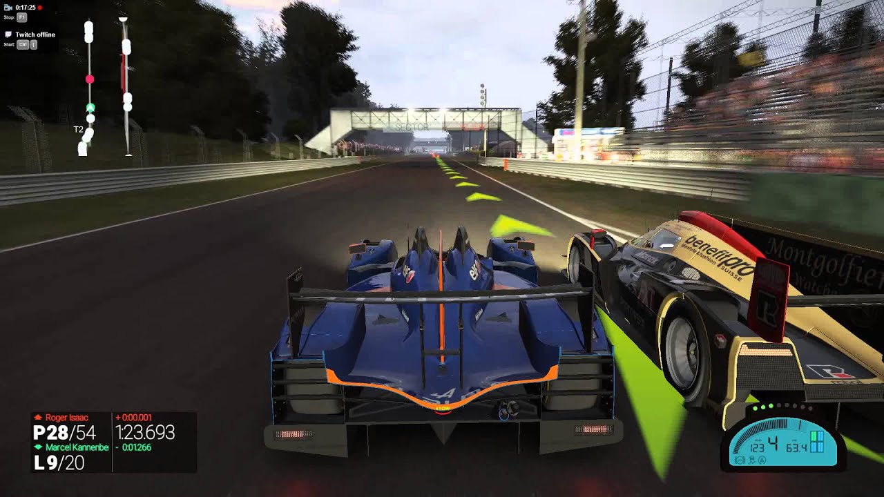 Project Cars. LMP-2. Alpine-A450. Monza GP. 53 Opponents. 20 Laps - YouTube