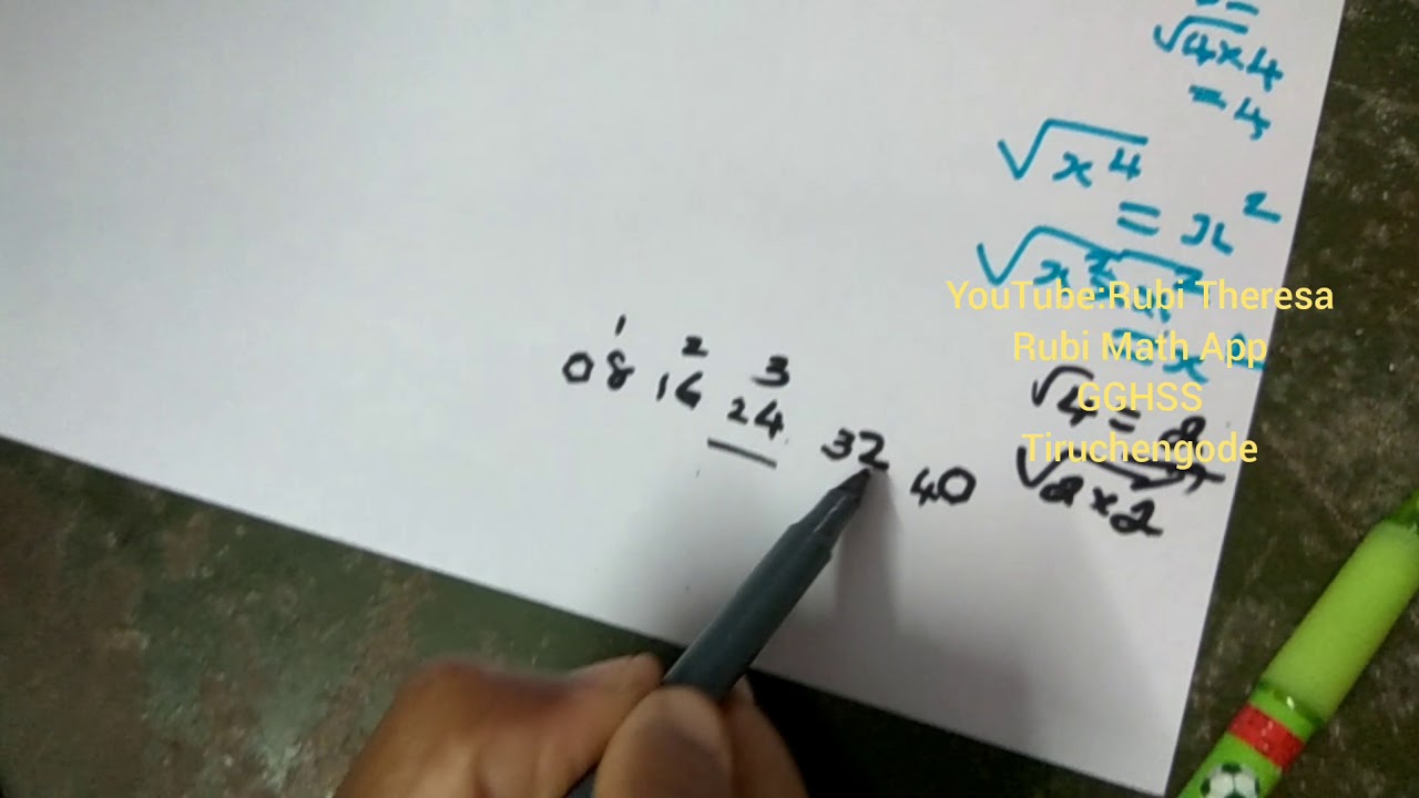 Square root of a polynomial - YouTube