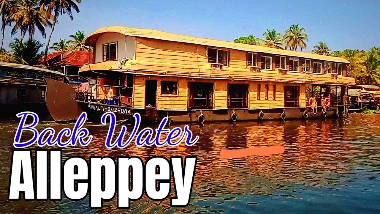 Backwater Travelling Alleppey to Kottayam || Attractions || Back Water ...