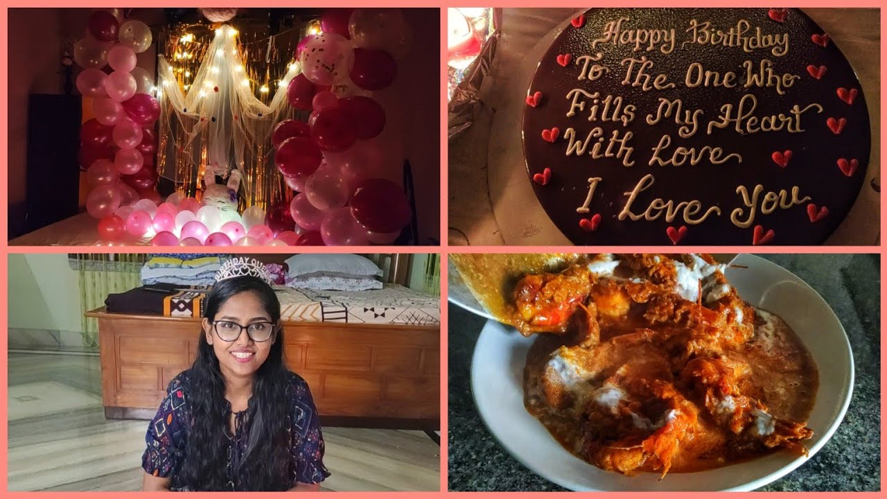 Birthday Vlog | Birthday Lunch Recipe | Prawn Malai Curry Recipe - YouTube