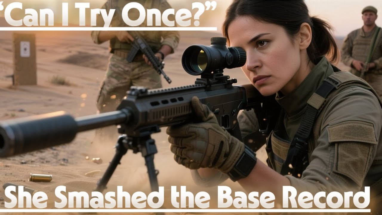 “Can I Try Once?” — The Snipers Laughed, Until She Smashed the Base ...