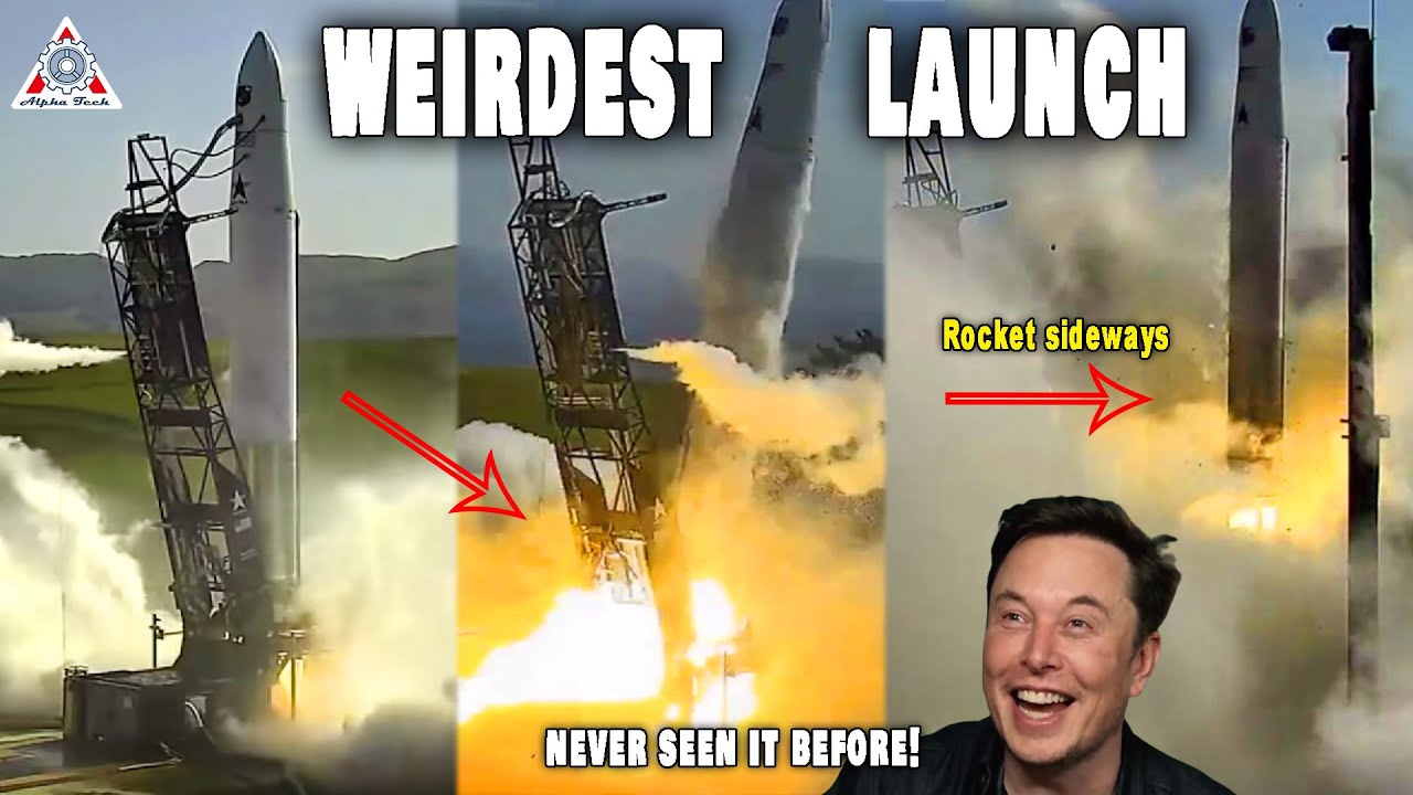 ASTRA weird launch rocket failure, never seen it before! Making laugh ...