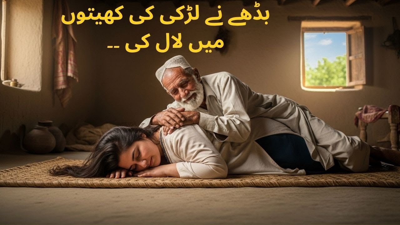 young girl and old man love together.. secret relation . Romantic Story ...