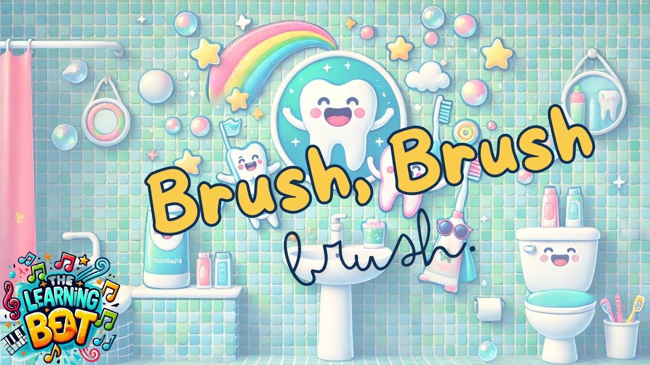 Brush Your Teeth Song for Kids | Brush, Brush, Brush! Fun Morning ...