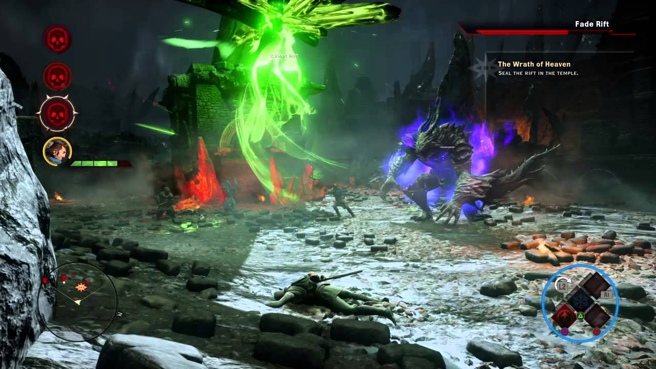 Dragon Age: Inquisition - My First Boss Fight (Hard) - YouTube