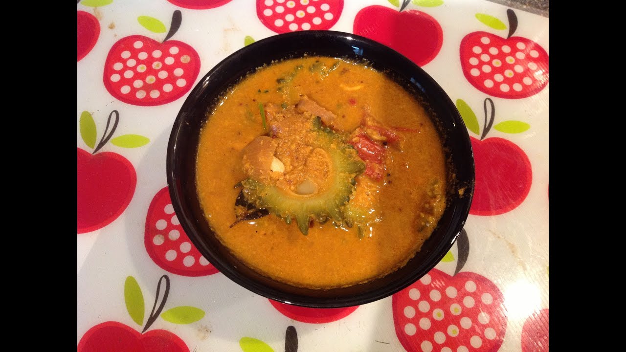 Pavakkai puli kulambu or bitter gourd tamarind curry - YouTube