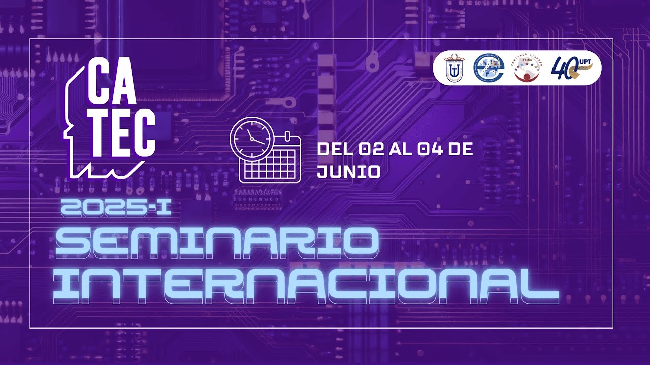 CATEC - CONFERENCIA INTERNACIONAL 2025 - 3 JUNIO - YouTube