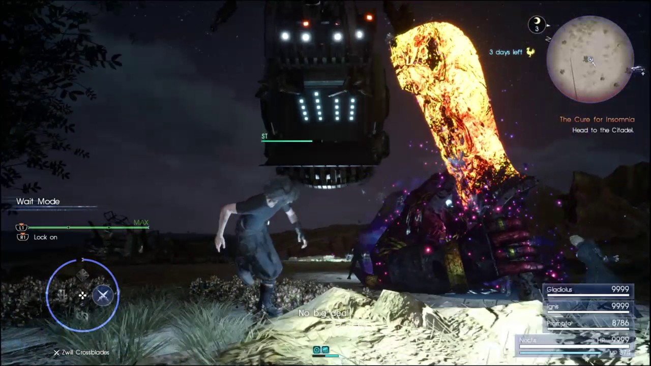 FINAL FANTASY XV| Farming Magitek Suit V² with Ring Of The Lucii ...