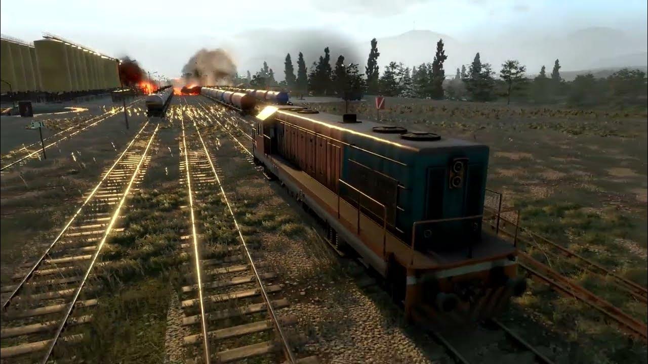 "🔥🚂 Derail Valley: Oil Tanker Disaster! Explosion at Oil Well! 💥🚧 - YouTube