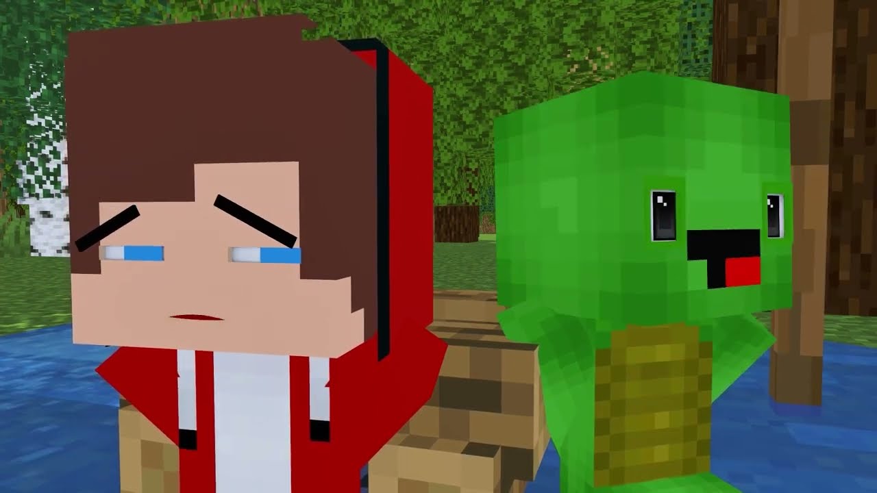 How did Scary JJ.EXE Find and Catch Mikey ? Survival Battle - Maizen ...