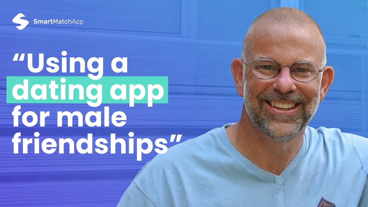 Using Dating App Tech to Foster Male Friendships in The Community - YouTube