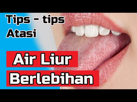 Cara Menghentikan air liur berlebihan