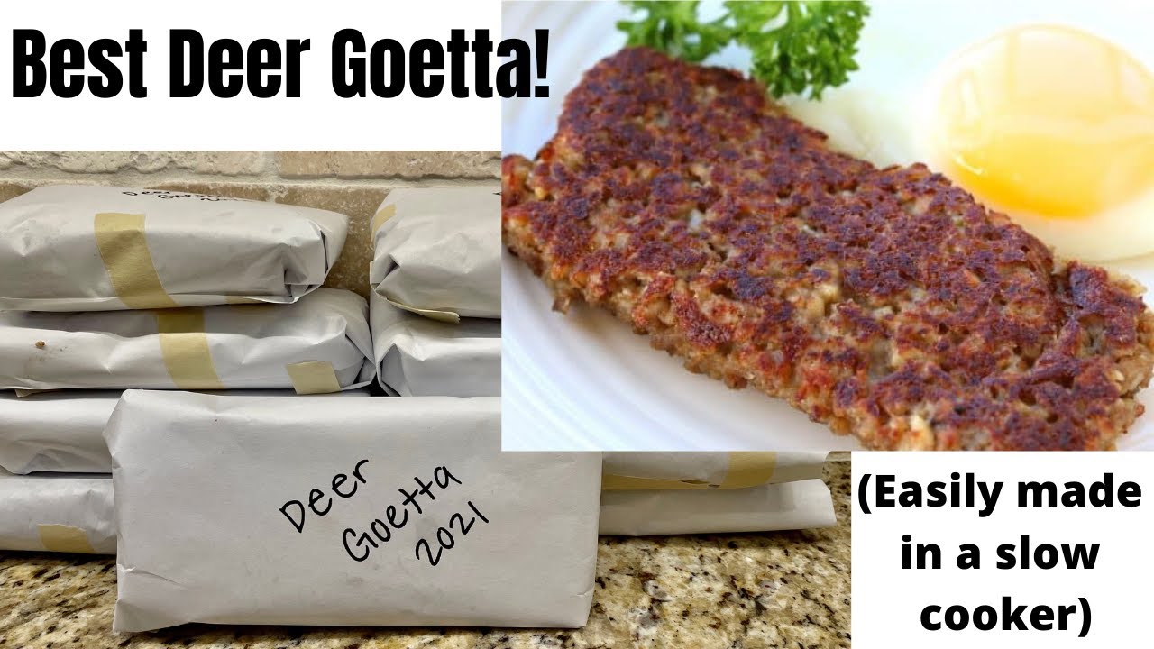 How To Make Deer Goetta | Step By Step Tutorial | THE BEST BREAKFAST ...