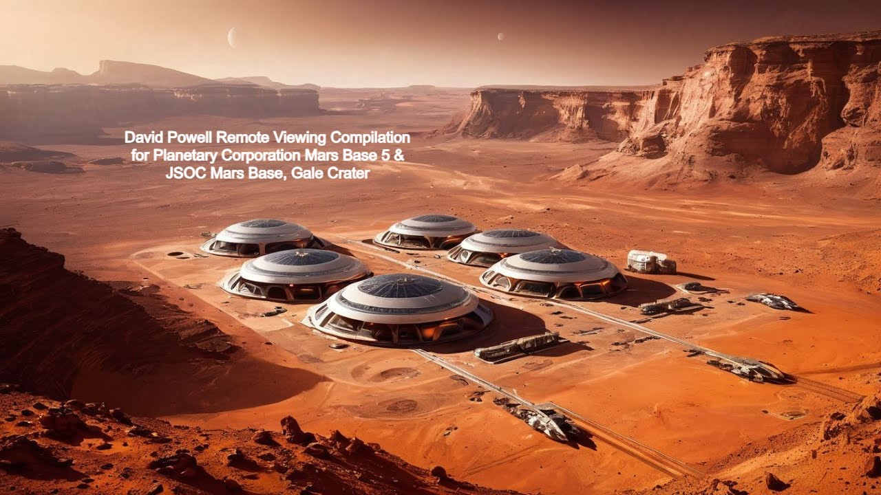 David Powell Remote Viewing Compilation for Planetary Corporation Mars ...