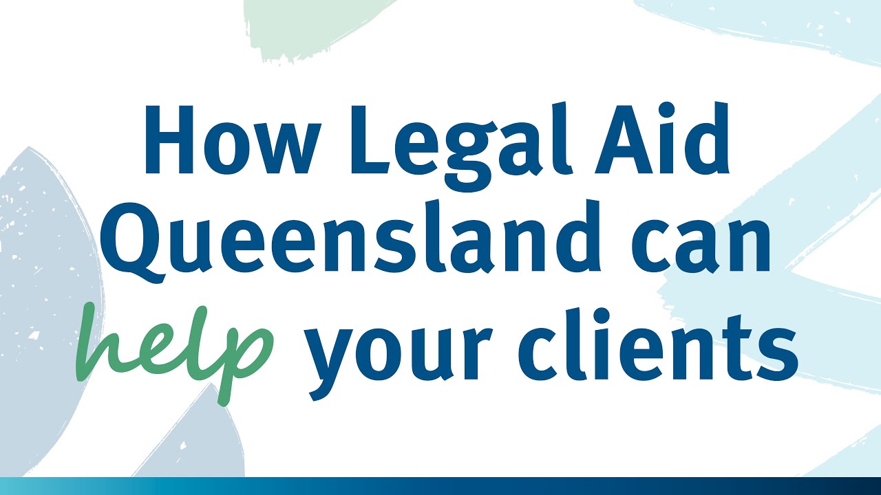 How Legal Aid Queensland can help your clients - YouTube