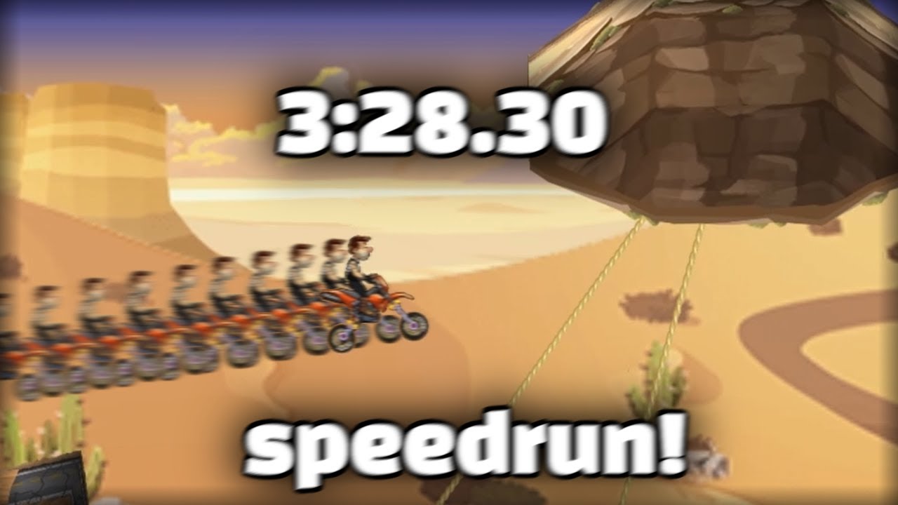 PERMANENTLY SPEED LIMIT - 3:28.30 Desert Speedrun TAS Hill Climb Racing ...