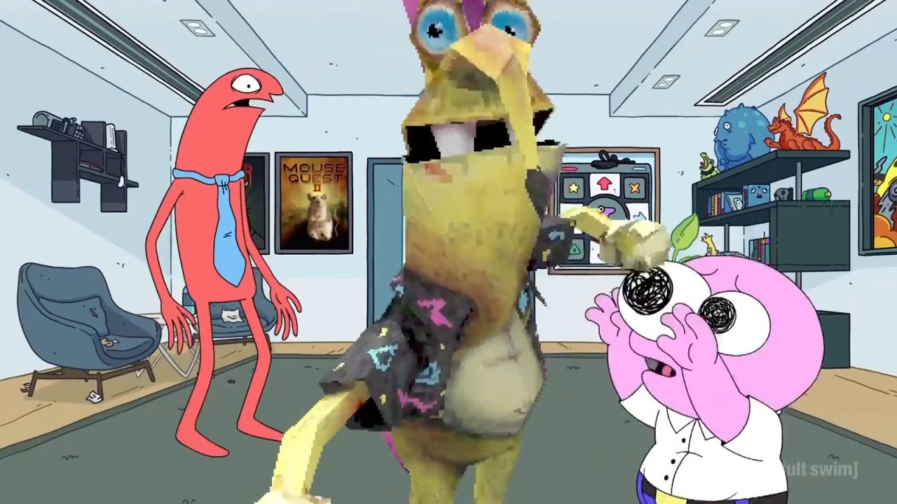 Smiling Friends but it's only Gwimbly - YouTube